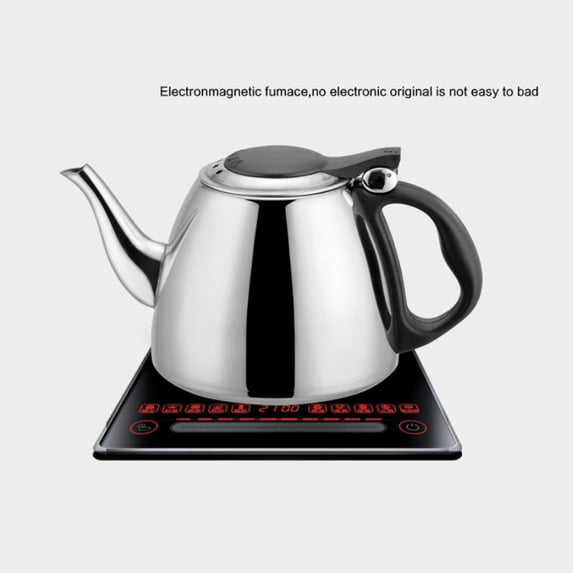 Vacemry under $5 Water Kettle, 1.2L Stainless Steel Flat Bottom Kettle ...