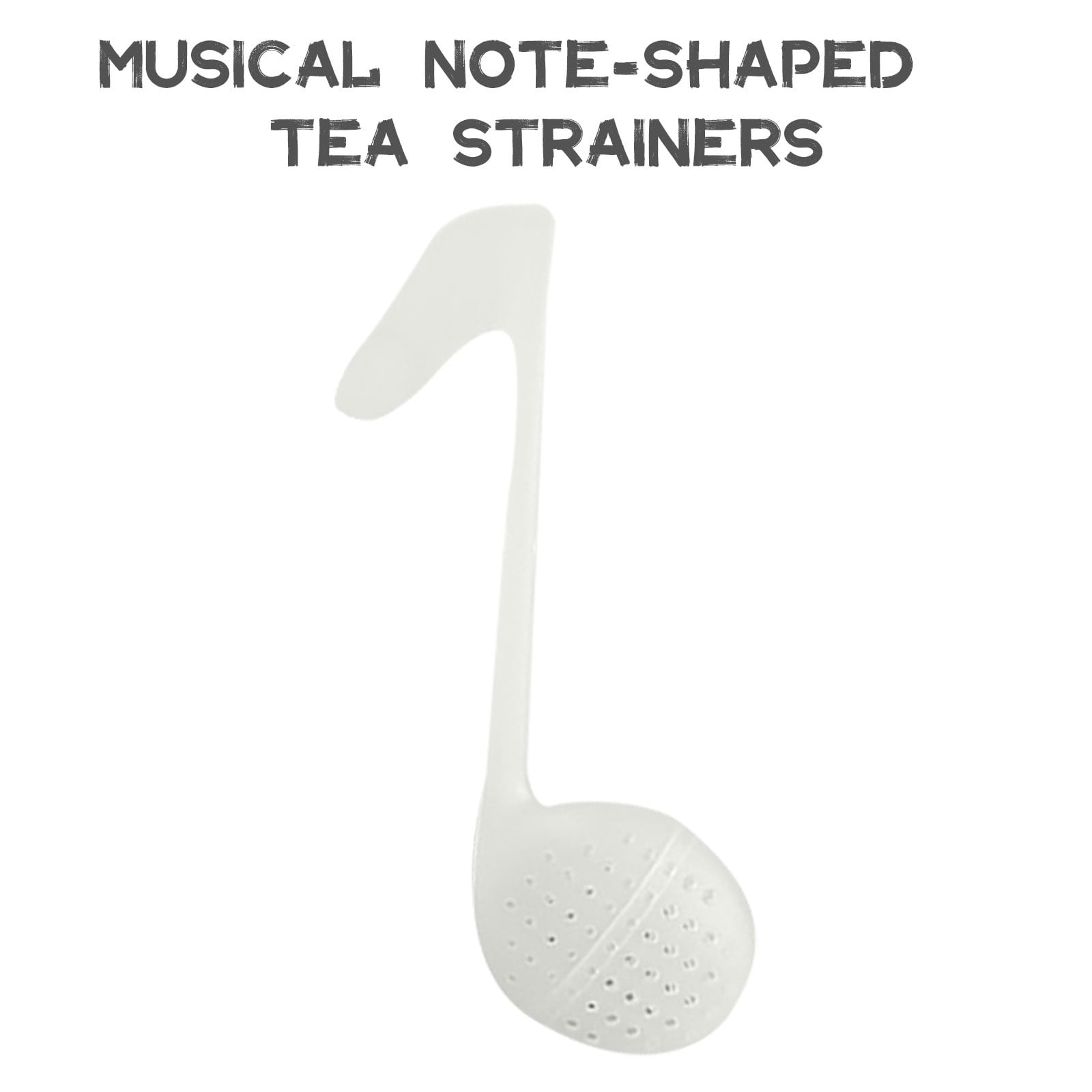 Vacemry 5Pcs Tea Infuser Filter,Cute Musical Note Fine Mesh Tea Infuser ...