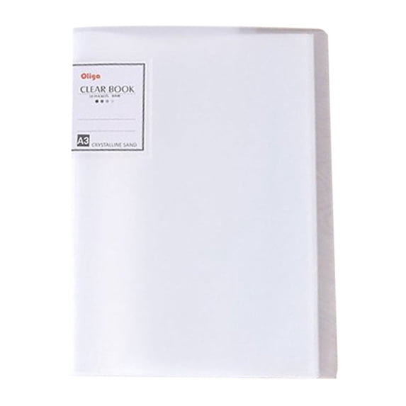 Vacemry A3 Storage Book, 30 Page A3 Large Clear Read, Presentation ...