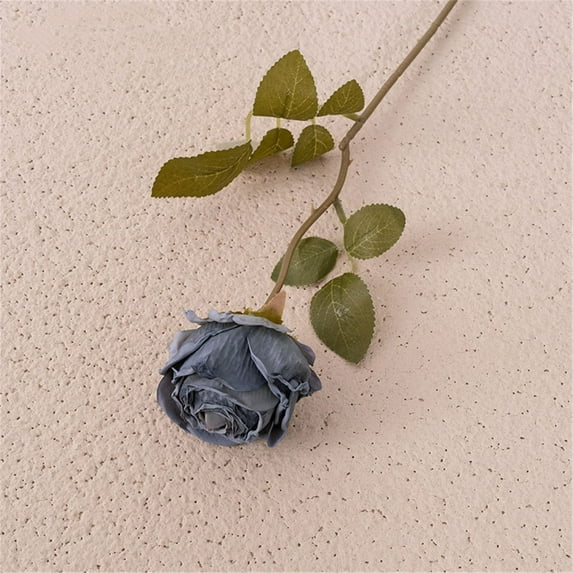 Vacemry Artificial RoseSimulation Burnt Edge Rose Artificial Flower ...