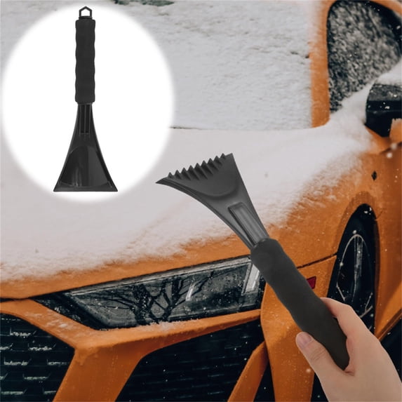 Vacemry Car Snow Brush, Winter Car Snow Brush with Sponge Handle ...