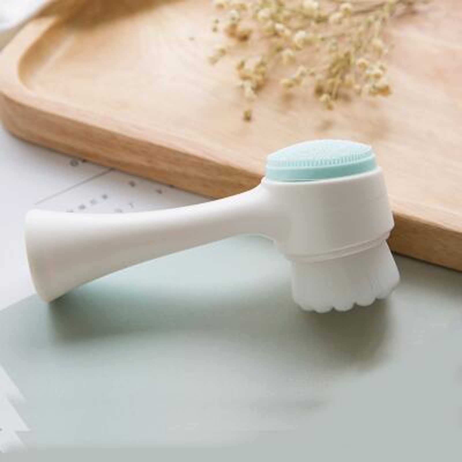 Vacemry Double Sided Face Cleansing Brush, Soft Bristles for Deep Pore ...
