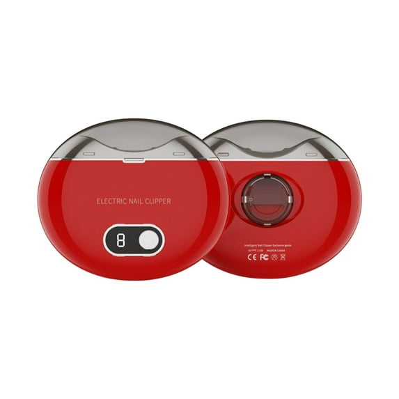 Vacemry Electric Nail Clipper, Automatic Nail Trimmer with UV Lamp and ...