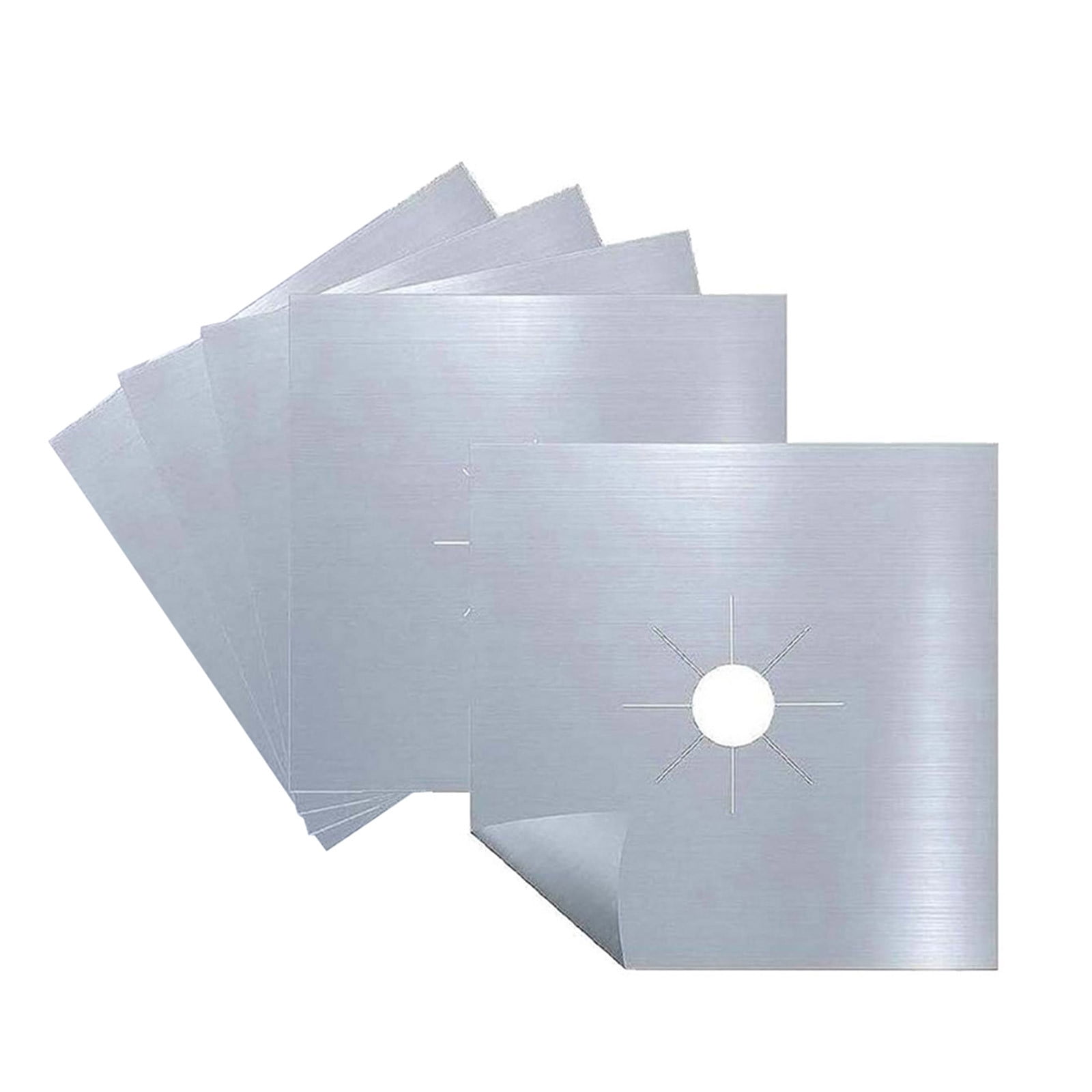 Vacemry Gas Stove Protector Liner, Reusable Fiberglass Cover for ...