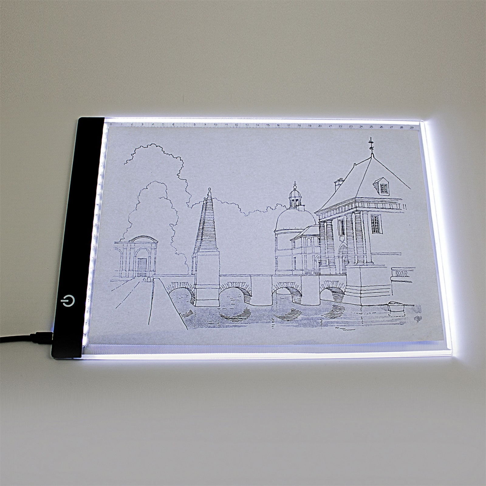 Vacemry LED Tracing Board, A4 LED Tracing Light Box, Drawing Copy Pad ...