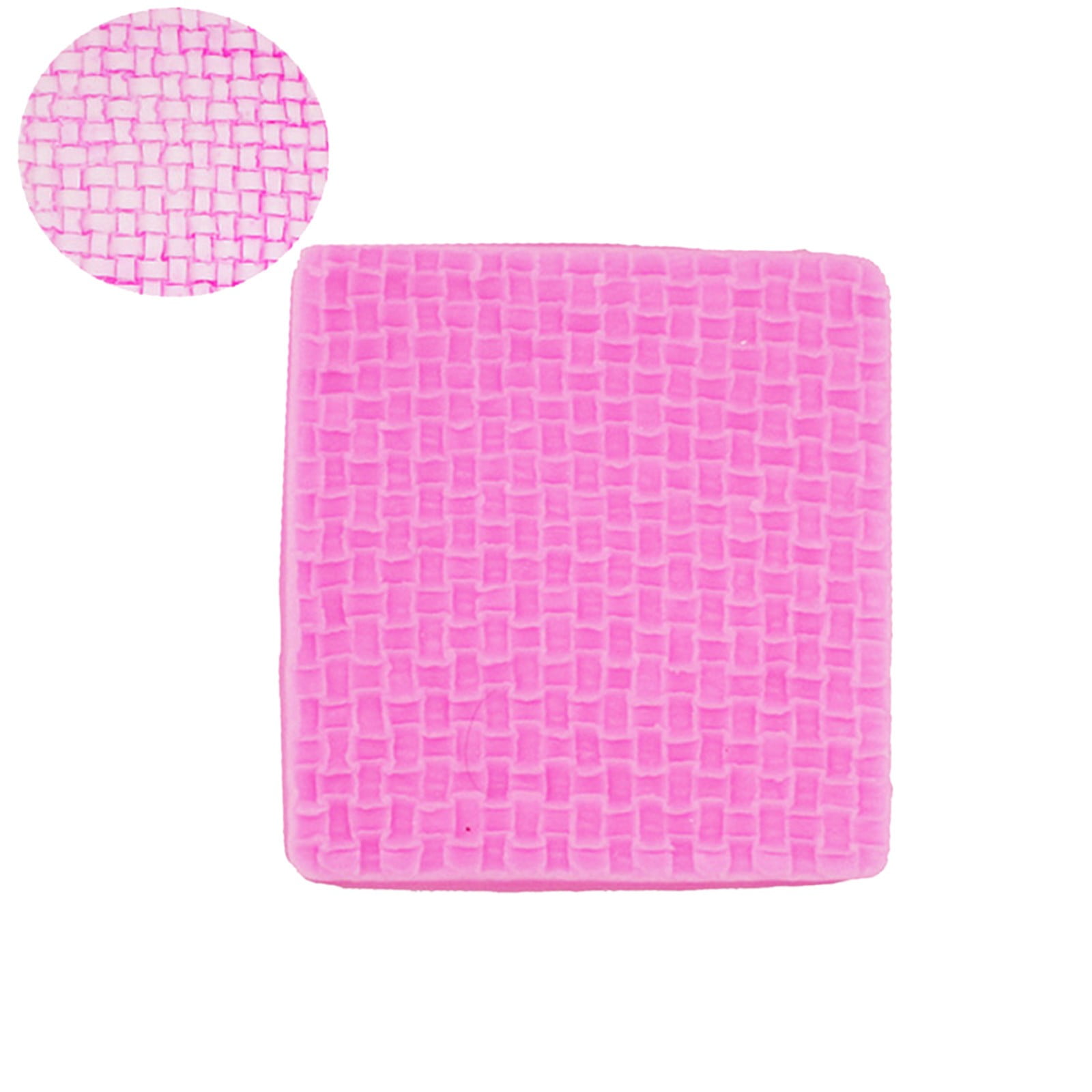 Vacemry Silicone Texture Mold, Fondant Knitted Texture Silicone Mold ...