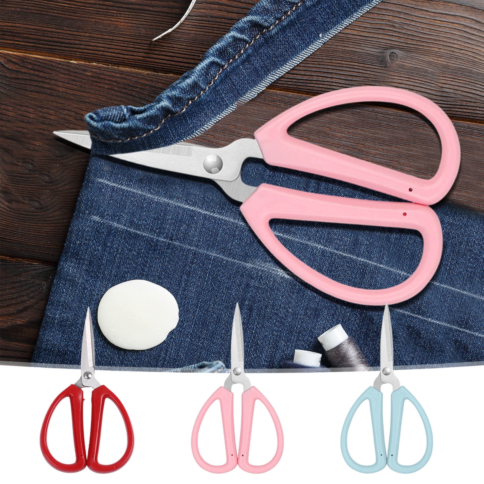 Vacemry Under $5 Household Scissors, Stainless Steel Cutting Tool for ...