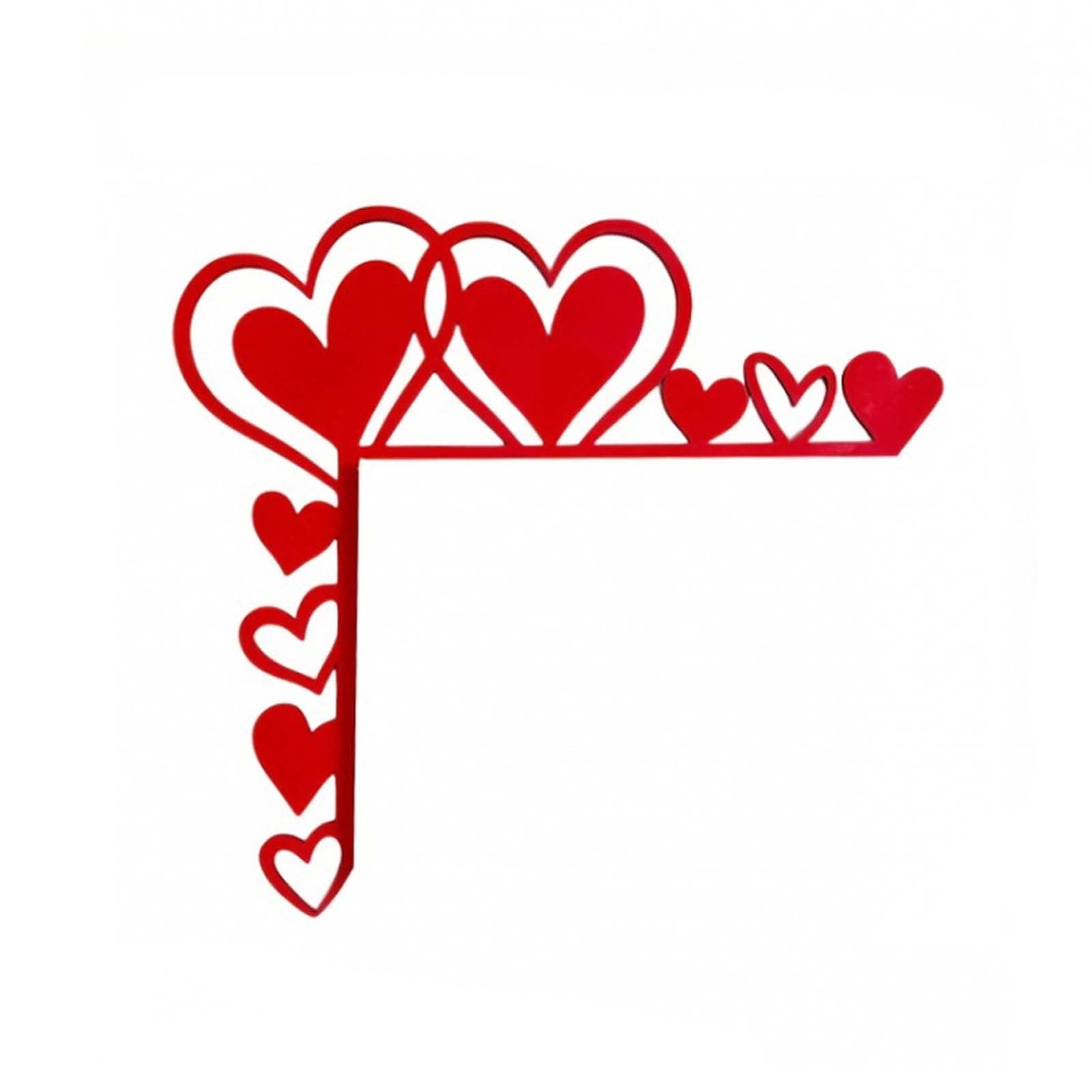 Vacemry Valentine Decor, Wooden Door Frame Decoration, Valentine's Day ...