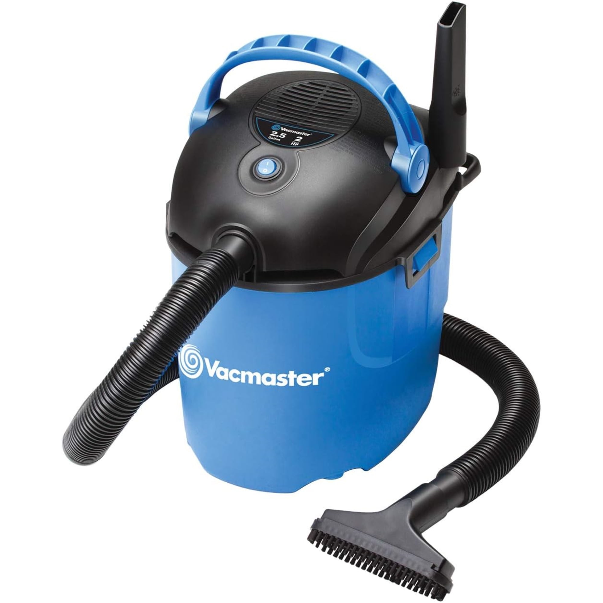 Vacmaster Portable Wet/Dry Shop Vacuum, 2.5 Gallon, 2 Peak HP - Walmart.com