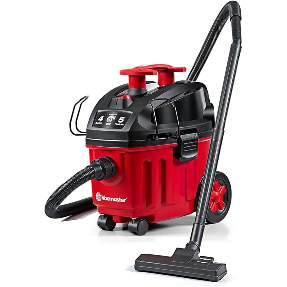 Vacmaster 4-Gallon 5 Peak HP Household Wet/Dry Vacuum - VF408B 1101 ...