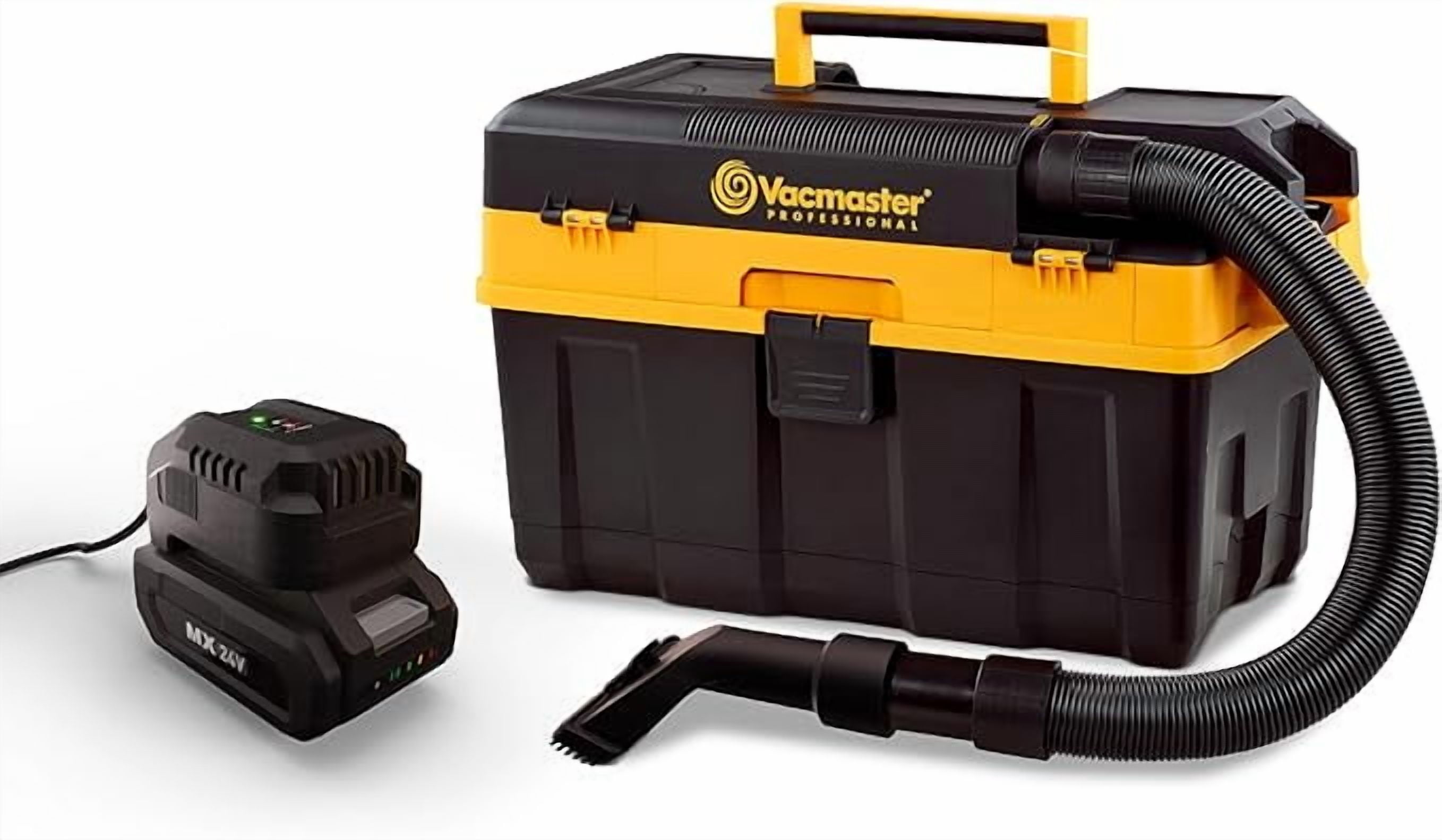 Vacmaster, Cordless Wet Dry Vac, 4-Gallon 24V MAX, Portable and Rugged ...