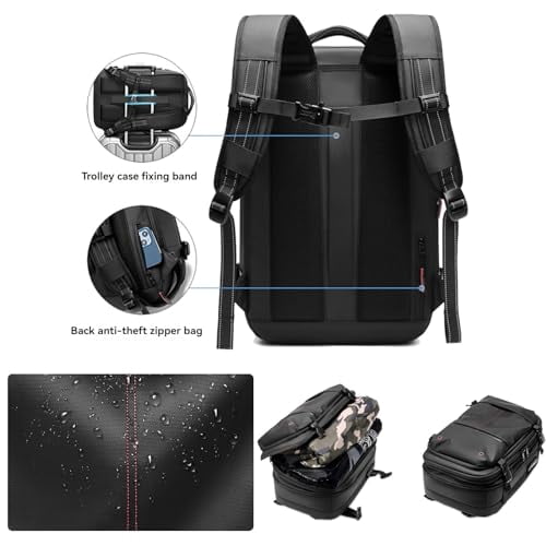 Vacpack Backpack, Travel Backpack with Vacuum System, Large-Capacity ...