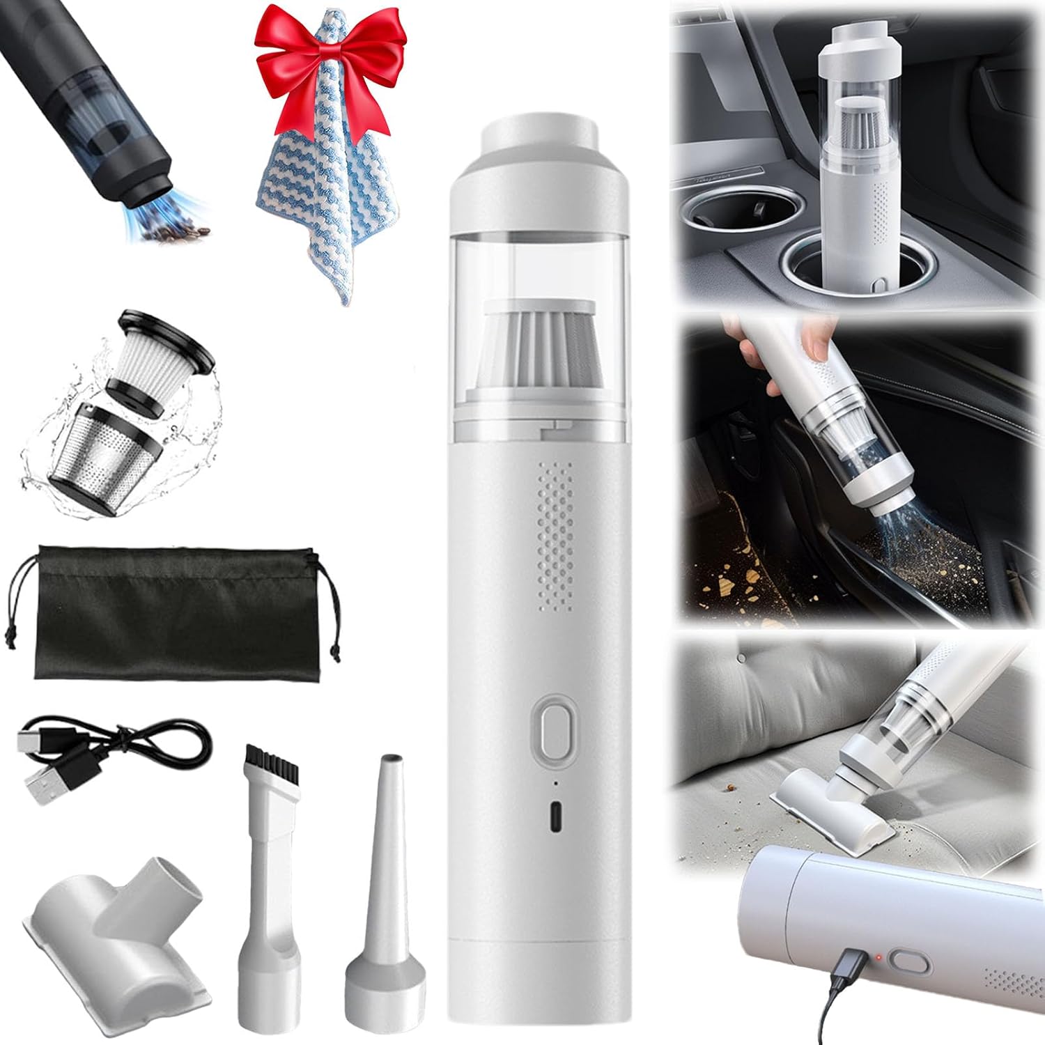 Vactrix Car Vacuum, Vactrix V-12 Pro, Vactrix Portable Car Vacuum ...