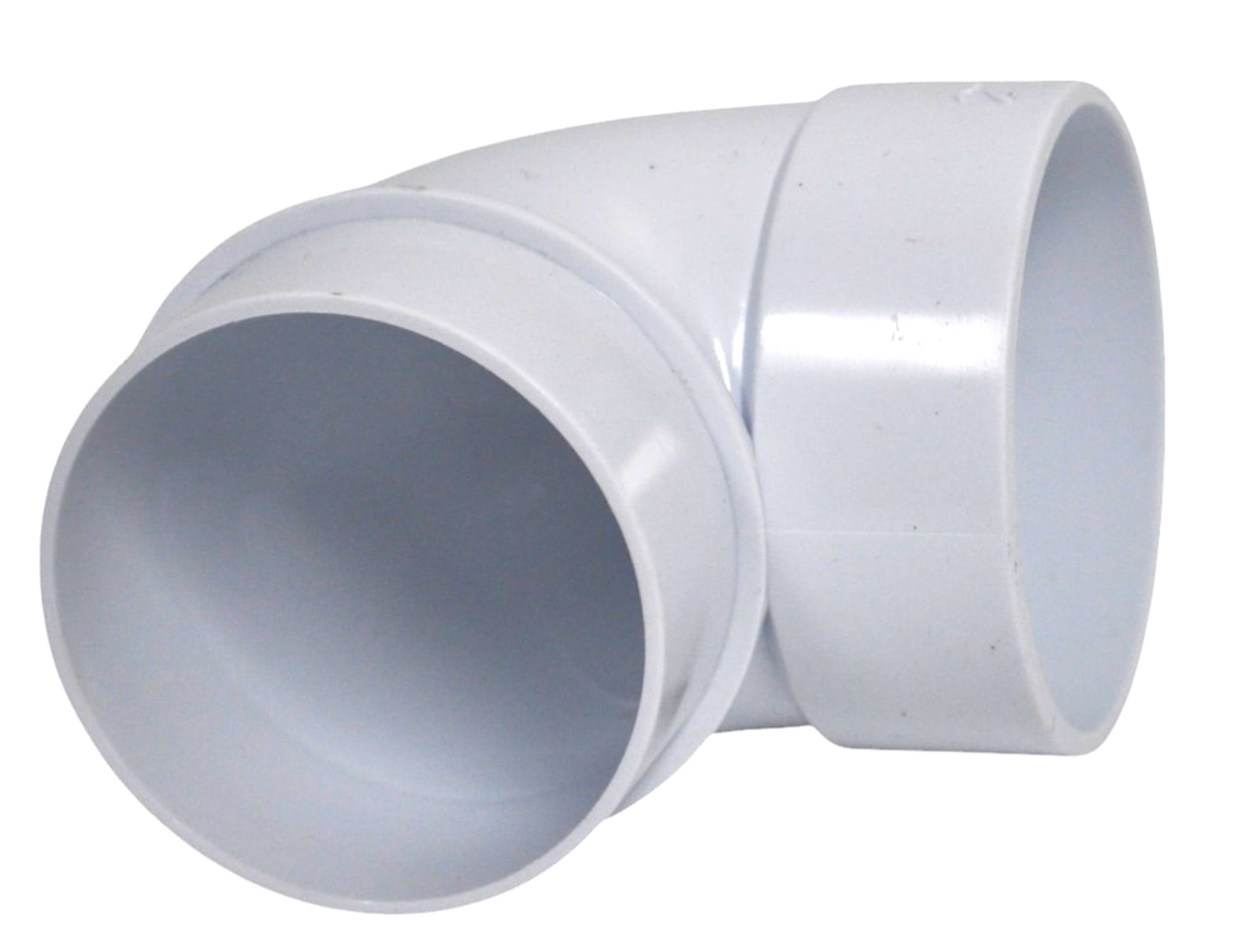 Vaculine Central Vacuum Cleaner White 2 Inch PVC Elbow Short 90 Degree ...