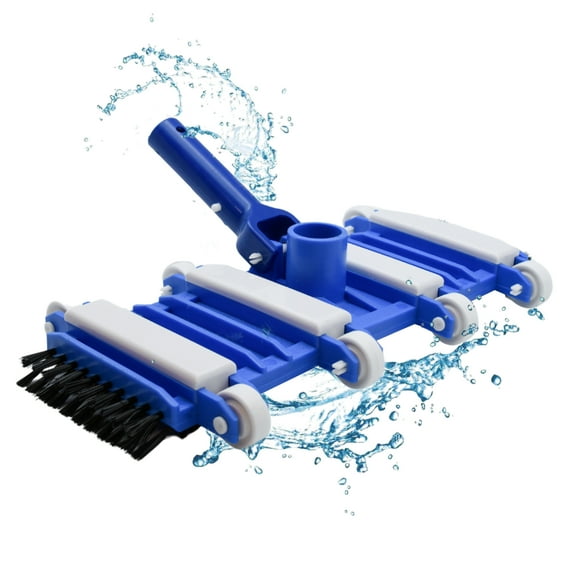 Weighted Pool Vacuum Head with Wheels Handheld Inground Above Ground ...