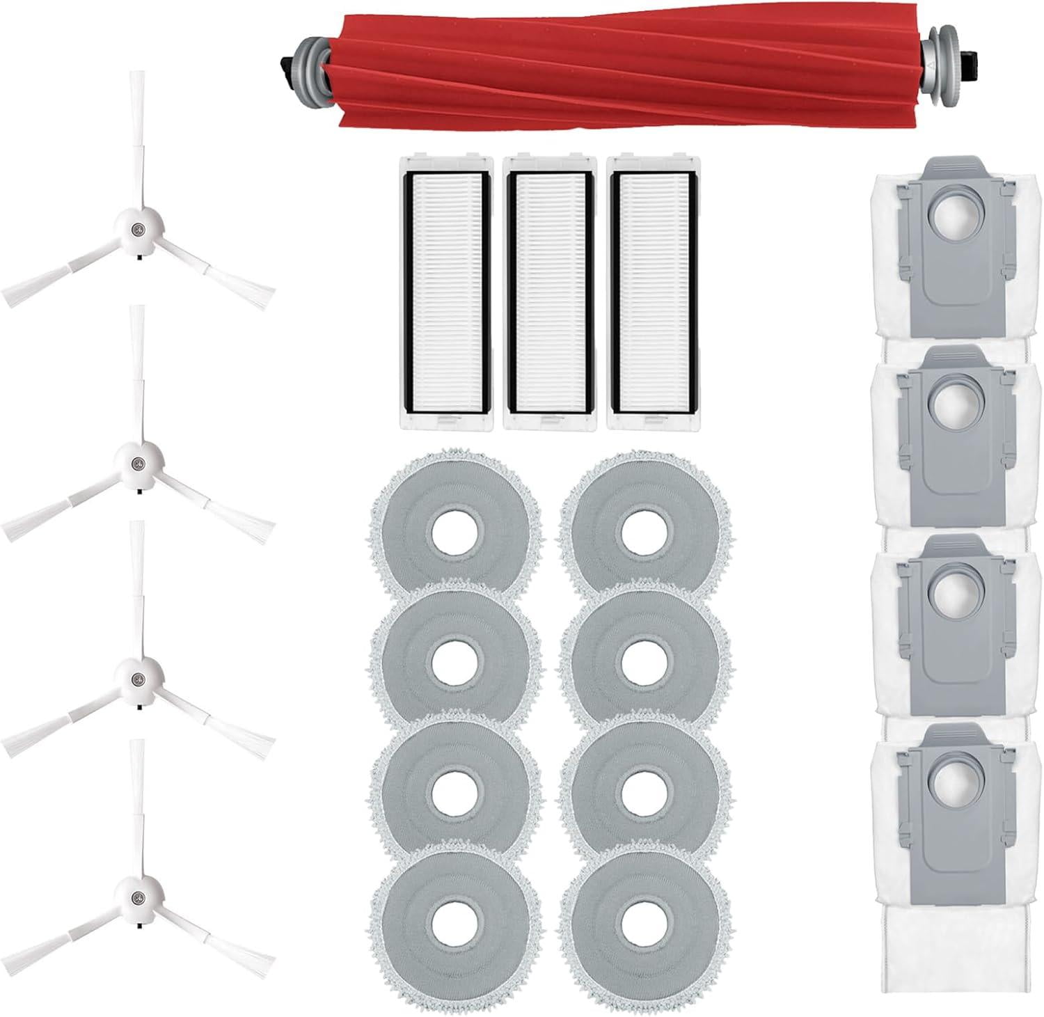 Vacuum Accessories Set Compatible for Roborock Q Revo Self-Cleaning ...