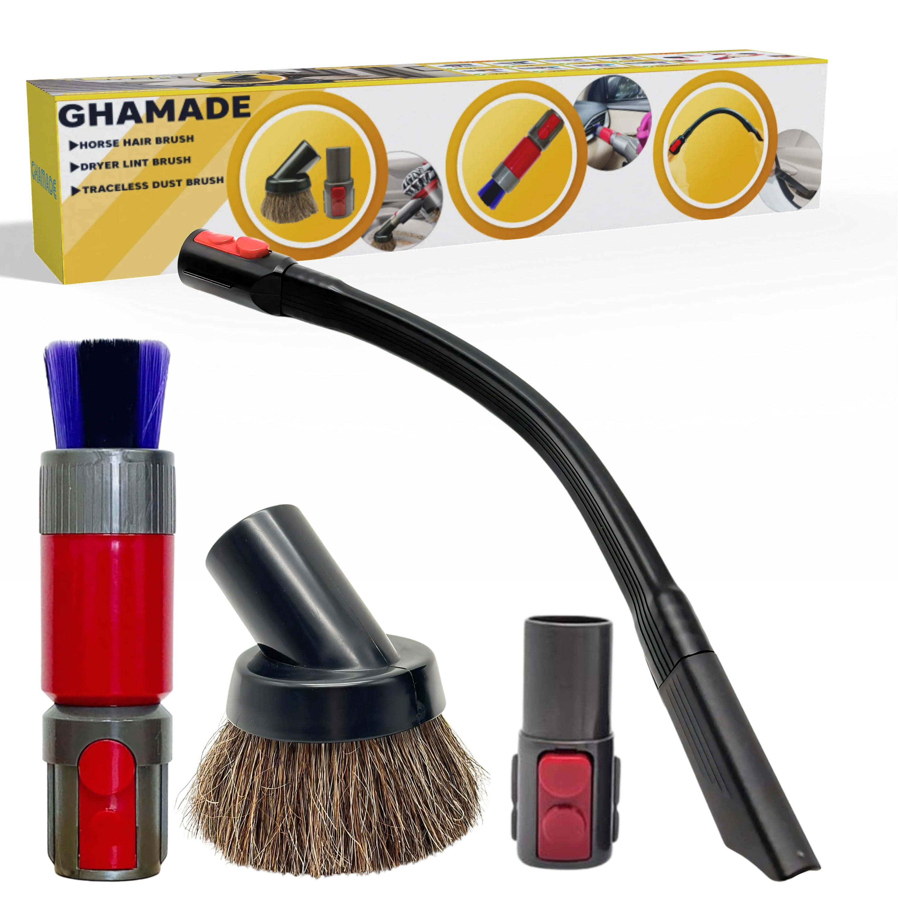 Vacuum Attachments & Brushes for V7 V8 V10 V11 V15 Gen5: Flexibible ...