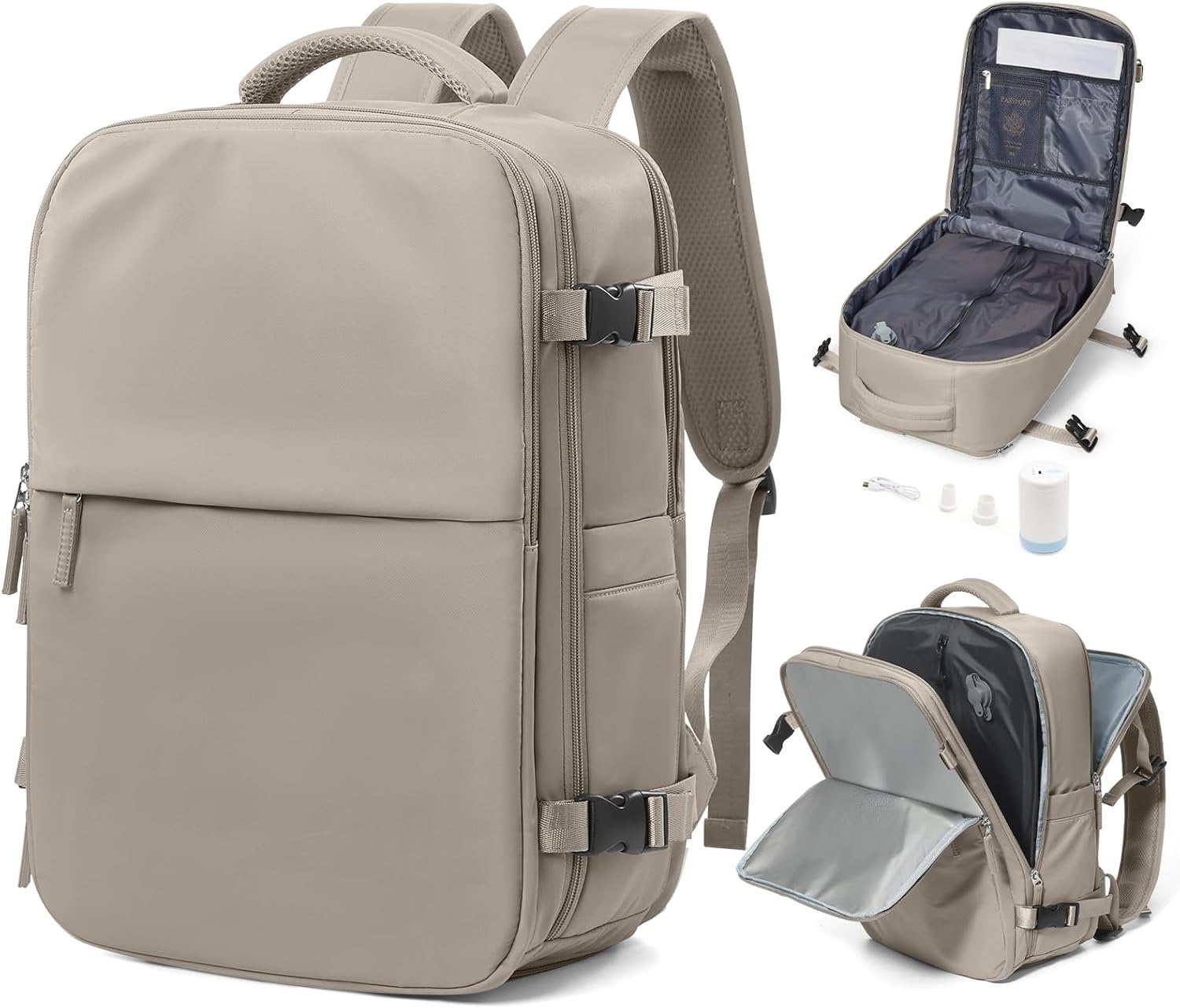 Vacuum Backpack With Pump Large Travel Laptop Backpacks For Women Men ...