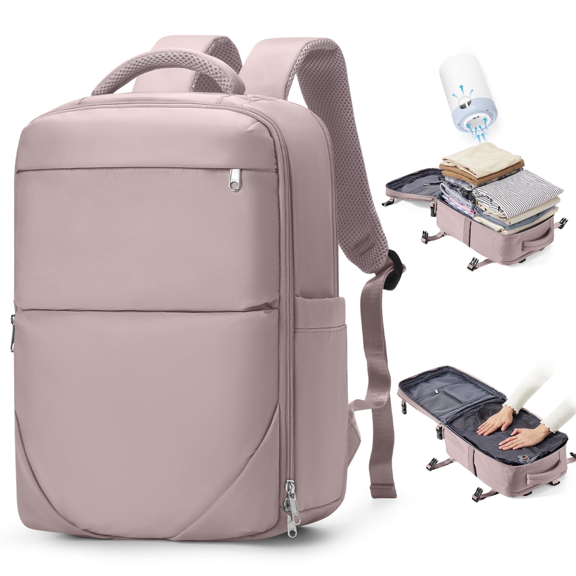 Air Seal Travel Backpack Vacuum Compression Backpack Travel with Pump ...