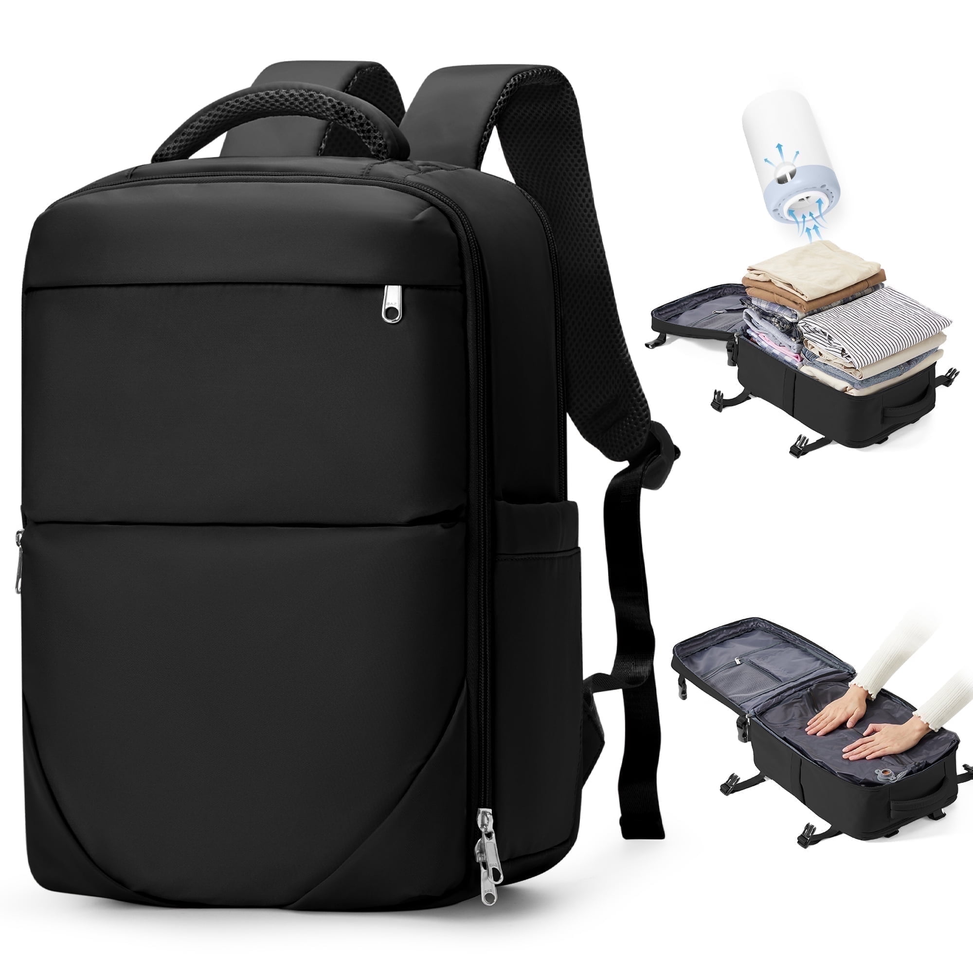 Air Seal Travel Backpack Vacuum Compression Backpack Travel with Pump ...