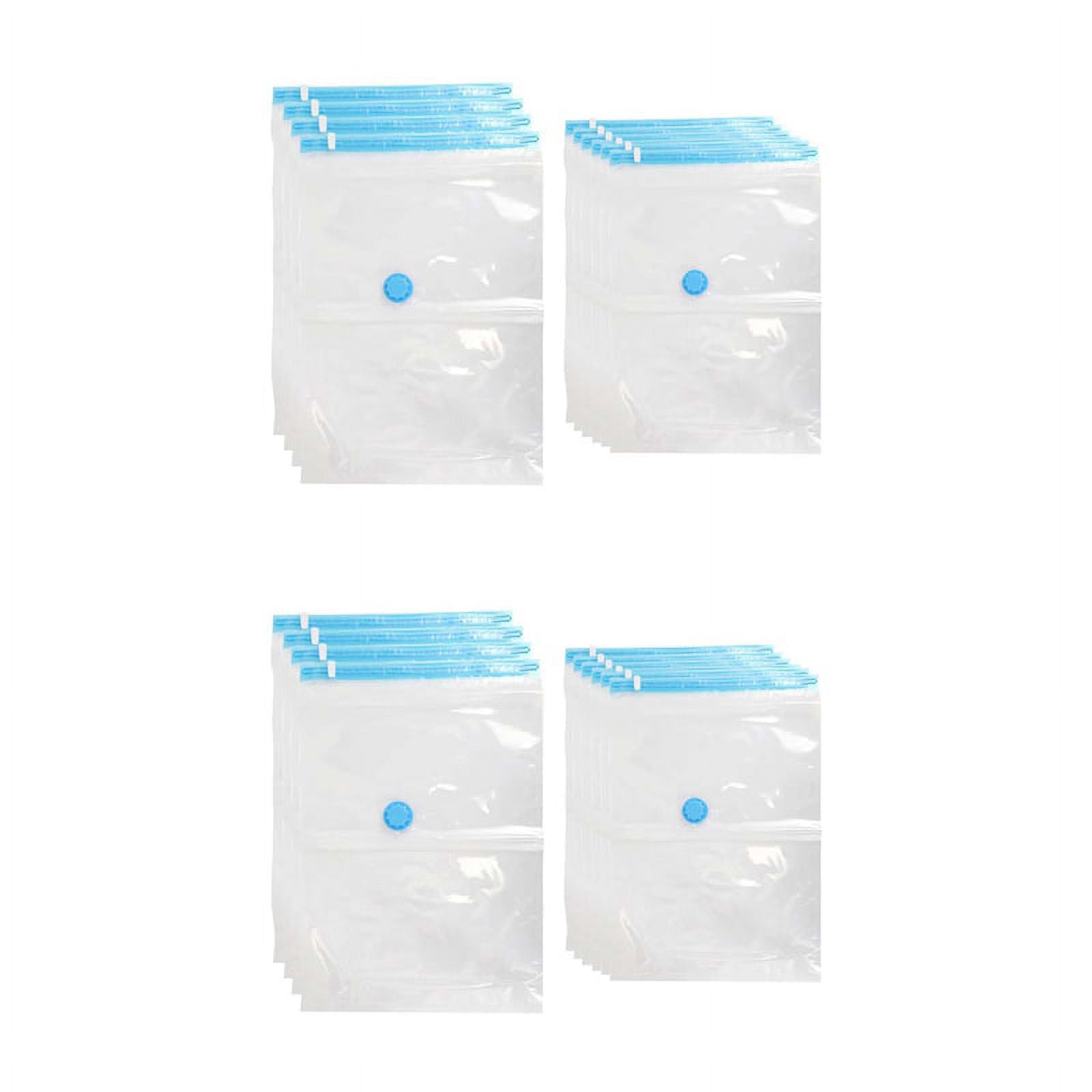 Vacuum Bag 20 Pieces Set 2 Sizes 12 Pieces 40X60 and 8 Pieces 60X80 for ...