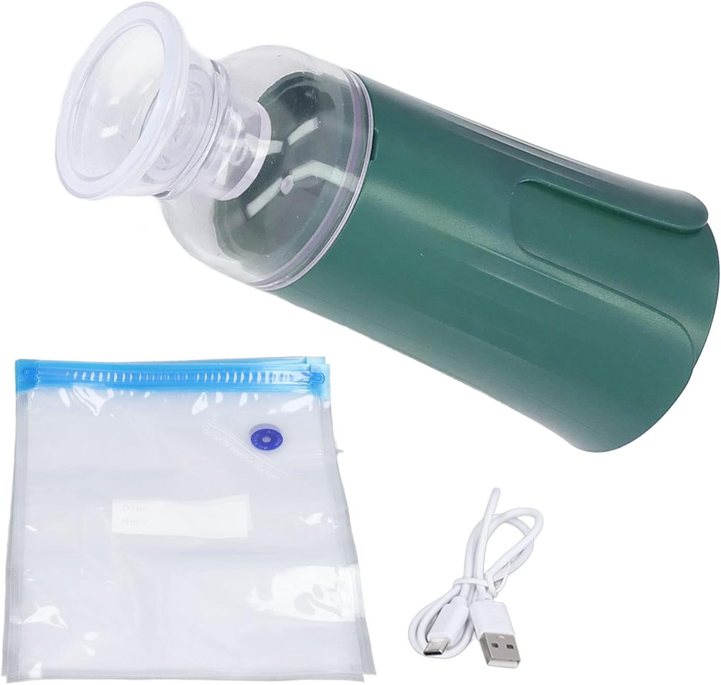 Vacuum Vacuum Bag,Electric Vacuum Sealer Food Pump and 5 Reusable ...