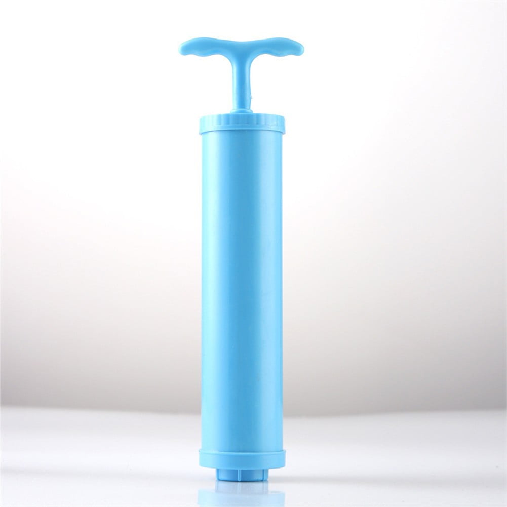 Vacuum Bag Pump Suction Air Extractor Compressed Space Saving Clothes ...