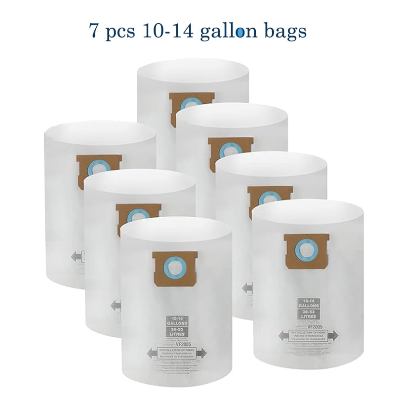 Vacuum Bag Replacement, Replacement 10-14 Gallon F-Type and I-Type ...