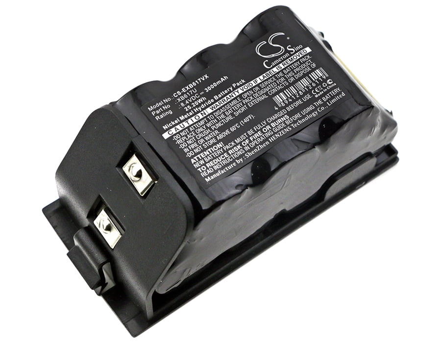 Vacuum Battery for Shark Euro Pro XB617U 8.4V 3000mAh CS-EXB617VX 25 ...