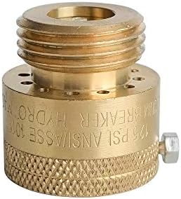 Vacuum Breaker Valve,Hose Bib Backflow Preventer, 3/4 Inch, Brass ...