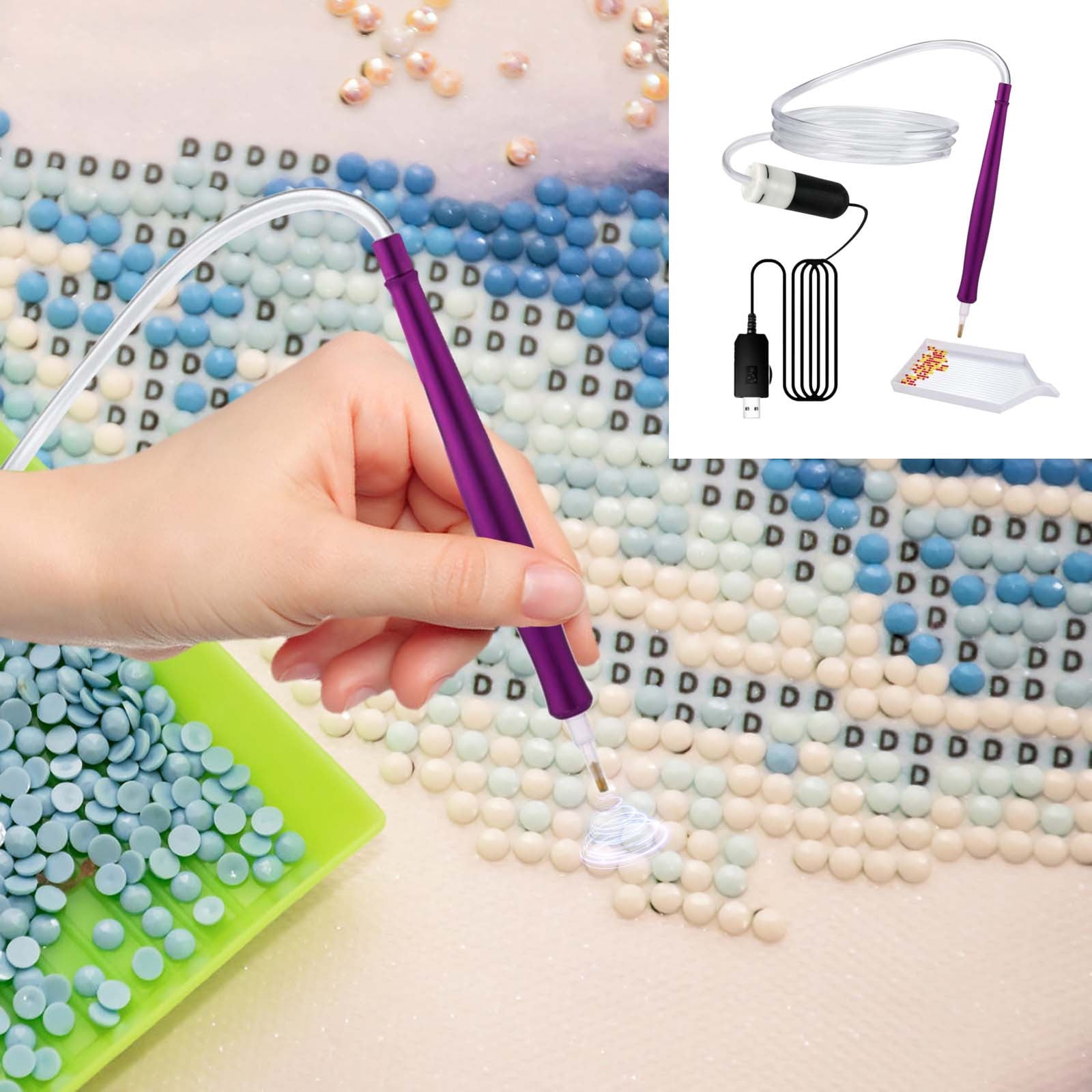 Vacuum Brush Set, Carpet Cleaning Brushes, Upholstery Tool, 5-Piece Set ...