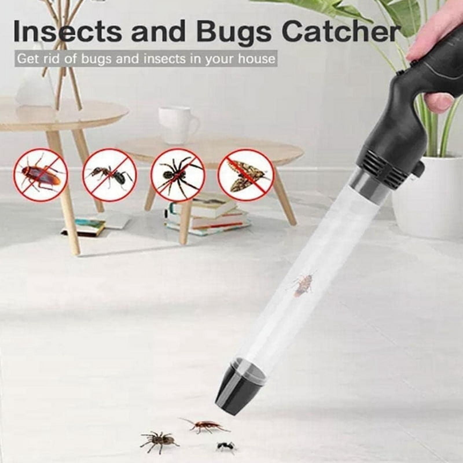 Vacuum Bug Catcher Spider and Insect Traps Control for Adults Kids ...