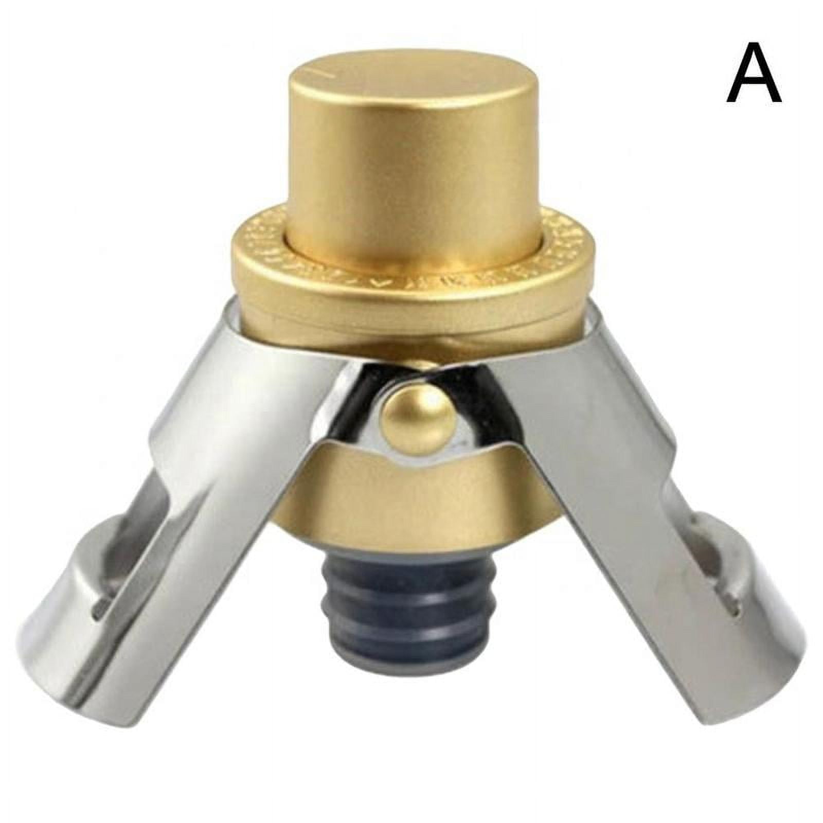 Vacuum Champagne Stopper with Pressure Wine Bottle Plugs Sealer Silicon ...