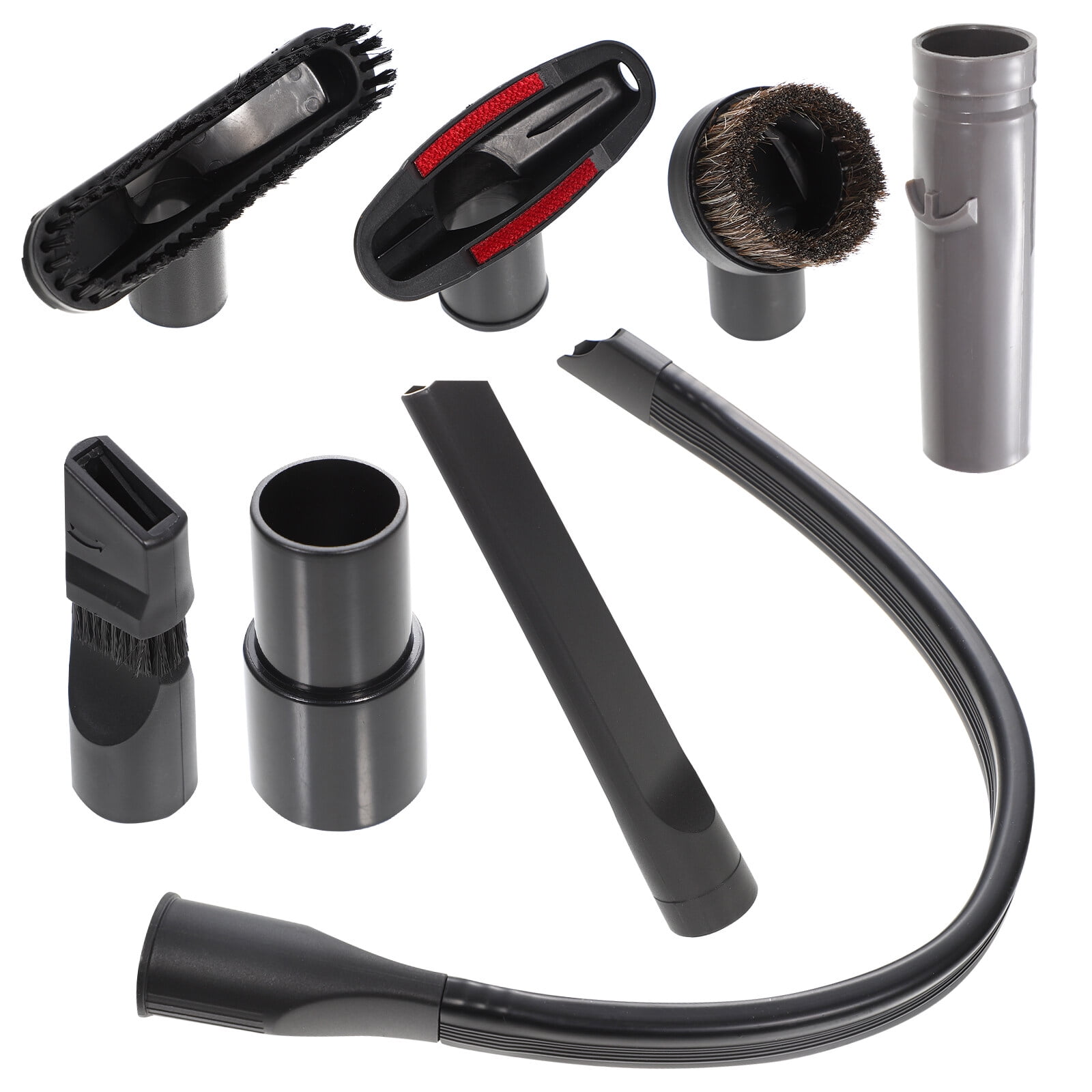 "Kesenlong Vacuum Accessories, ABS Adapter Attachment, Black, Crevice ...