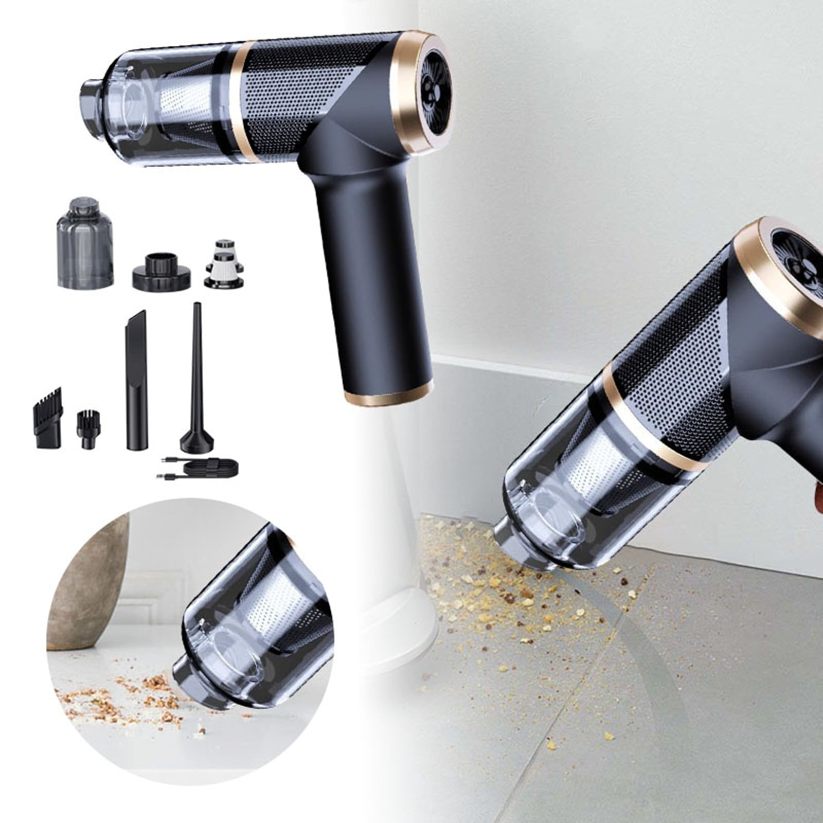 Vacuum Cleaner Accessories, Portable Wireless Car Vacuum Cleaner ...