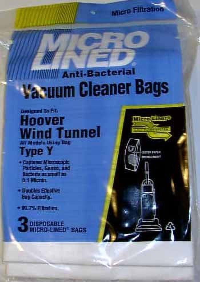 Vacuum Cleaner Bags -Type Y Set of 3 by Compatible with Hoover ...