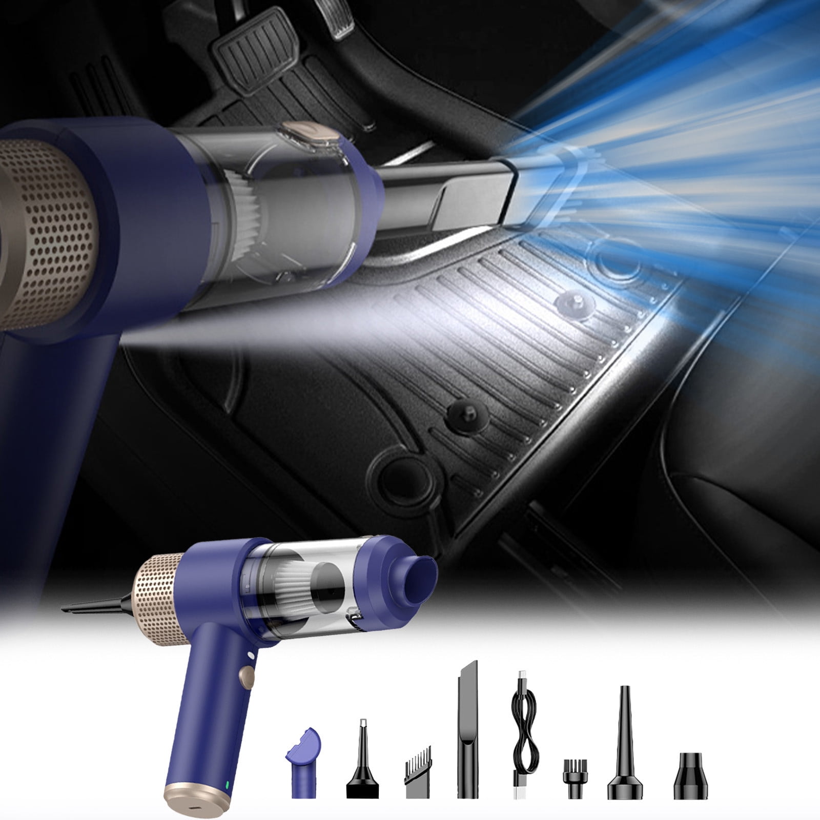 Vacuum Cleaner Car Mounted Small Vacuum Cleaner Large Suction ...