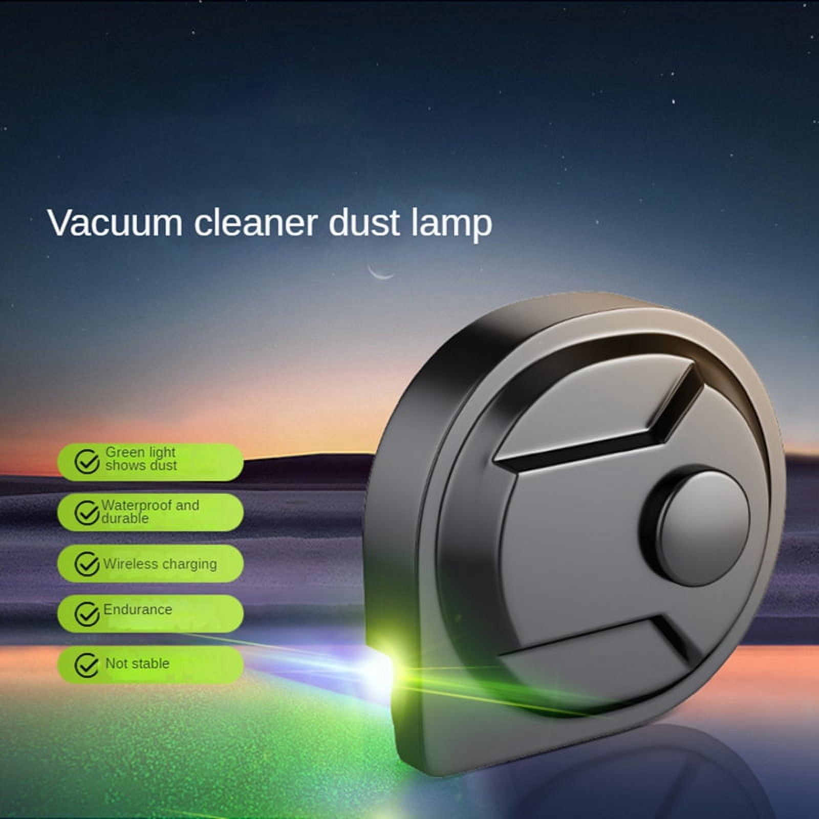 Vacuum Cleaner Dust Lights Clearly Pet Dust Display LED Lamp ...