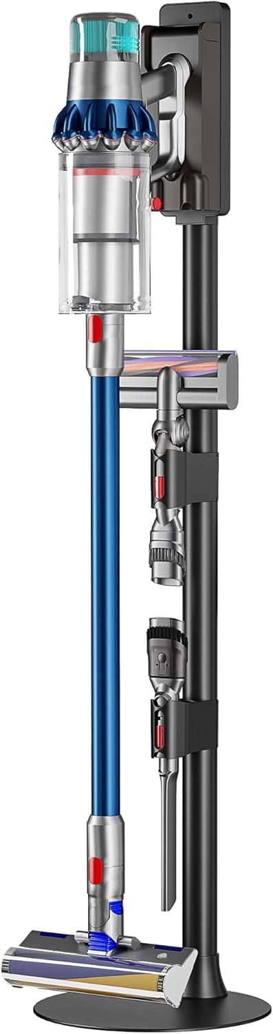 Pegzone, Vacuum Cleaner Floor Stand, Compatible with Dyson V15, Black ...