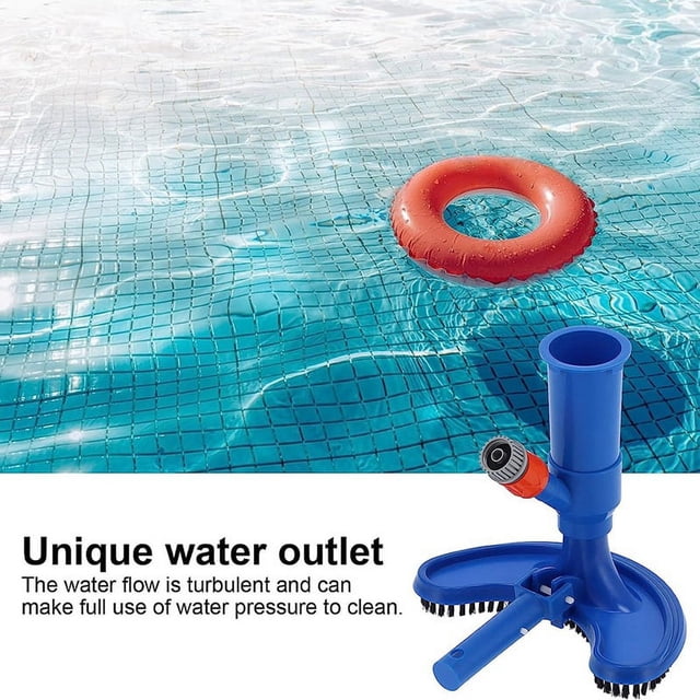 Vacuum Cleaner,Jet Vacuum Entertainment Pool Cleaner,With Brush Pole ...