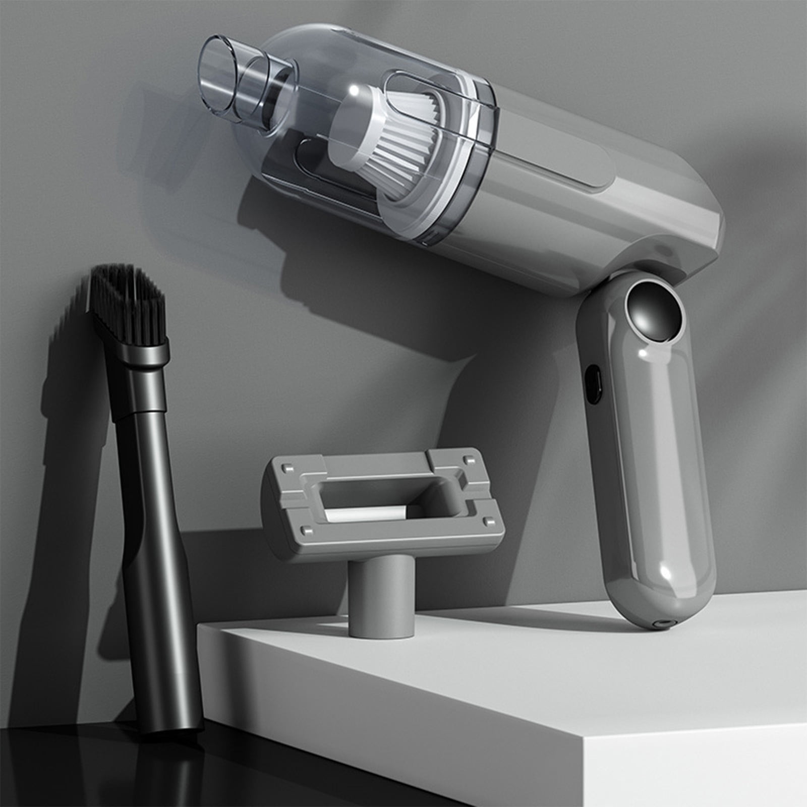 ASXITE Folding Vacuum Cleaner,Small Handheld Vacuums,USB Charging ...