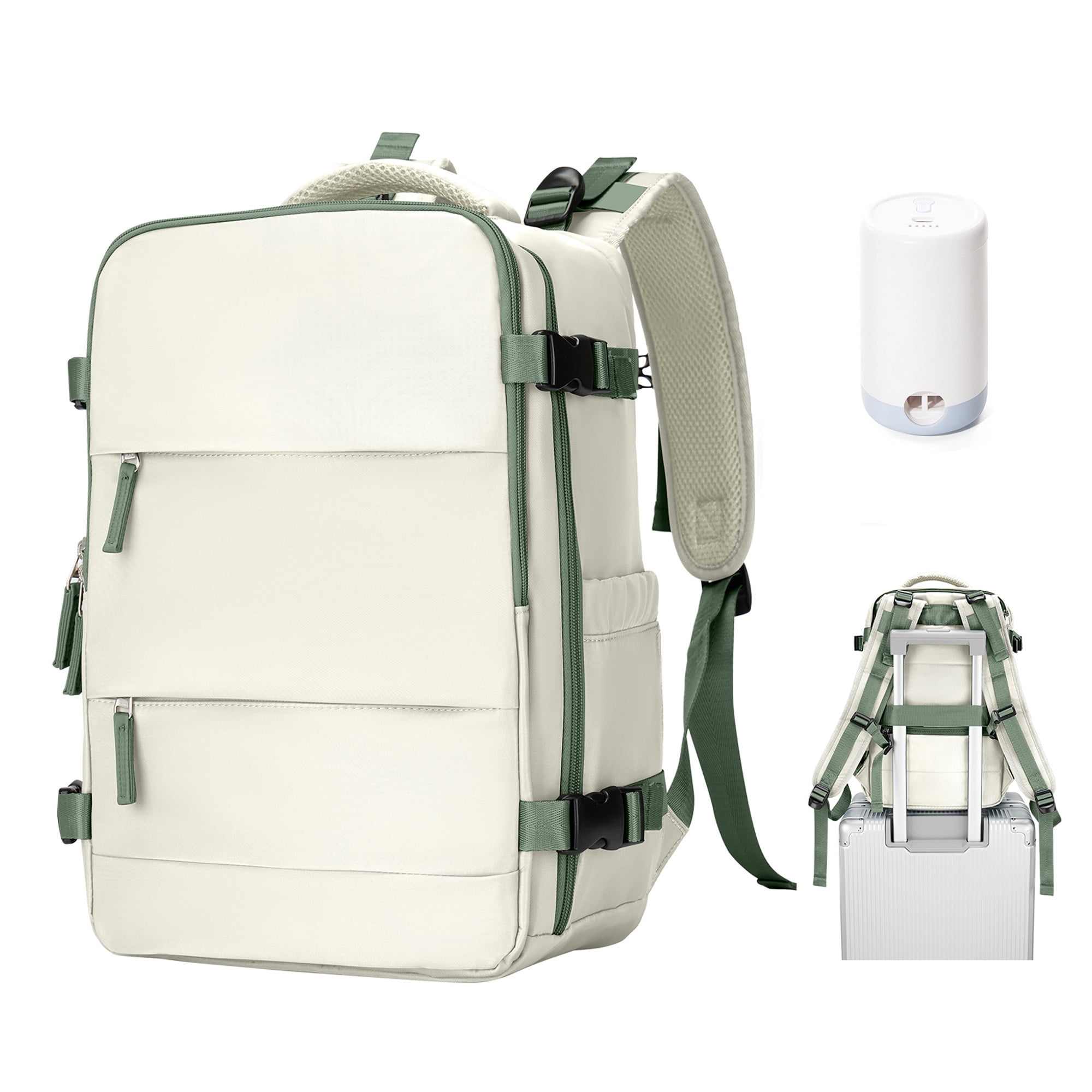 Vacuum Compression Backpack, 45L Expandable Travel Backpack with ...