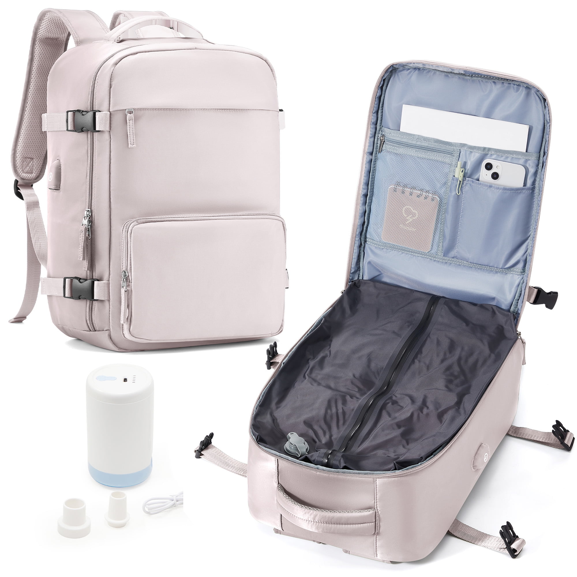 Vacpack Backpack with Vacuum Seal Backpack Travel Airback Backpack with ...