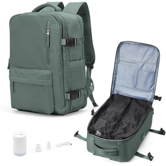 Vacuum Compression Backpack, Travel Vacuum Backpack with Vacpack Pump ...