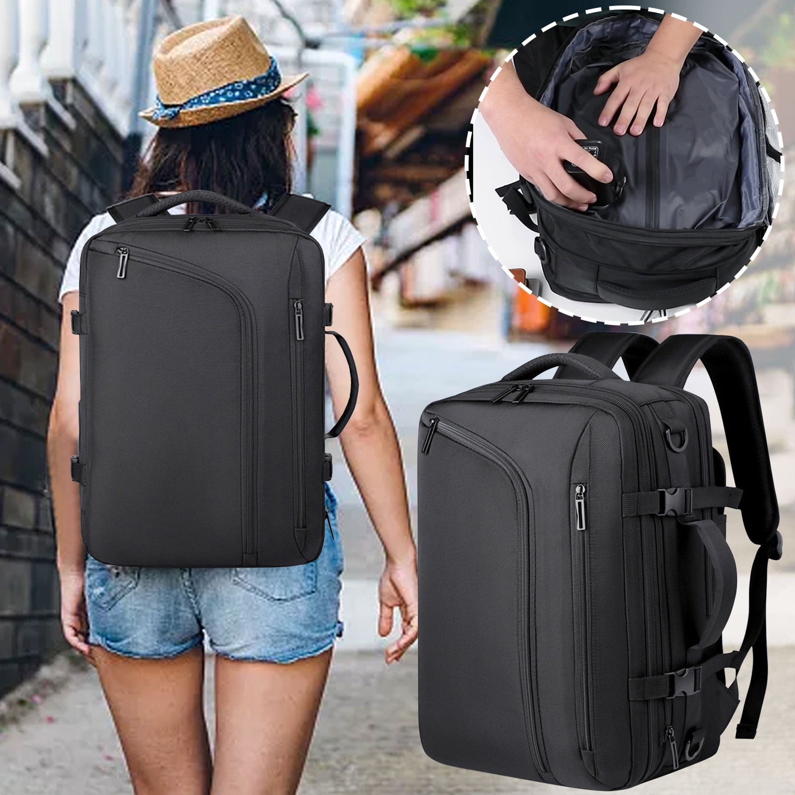 Vacuum Compression Border Backpack High-End Business Backpack ...