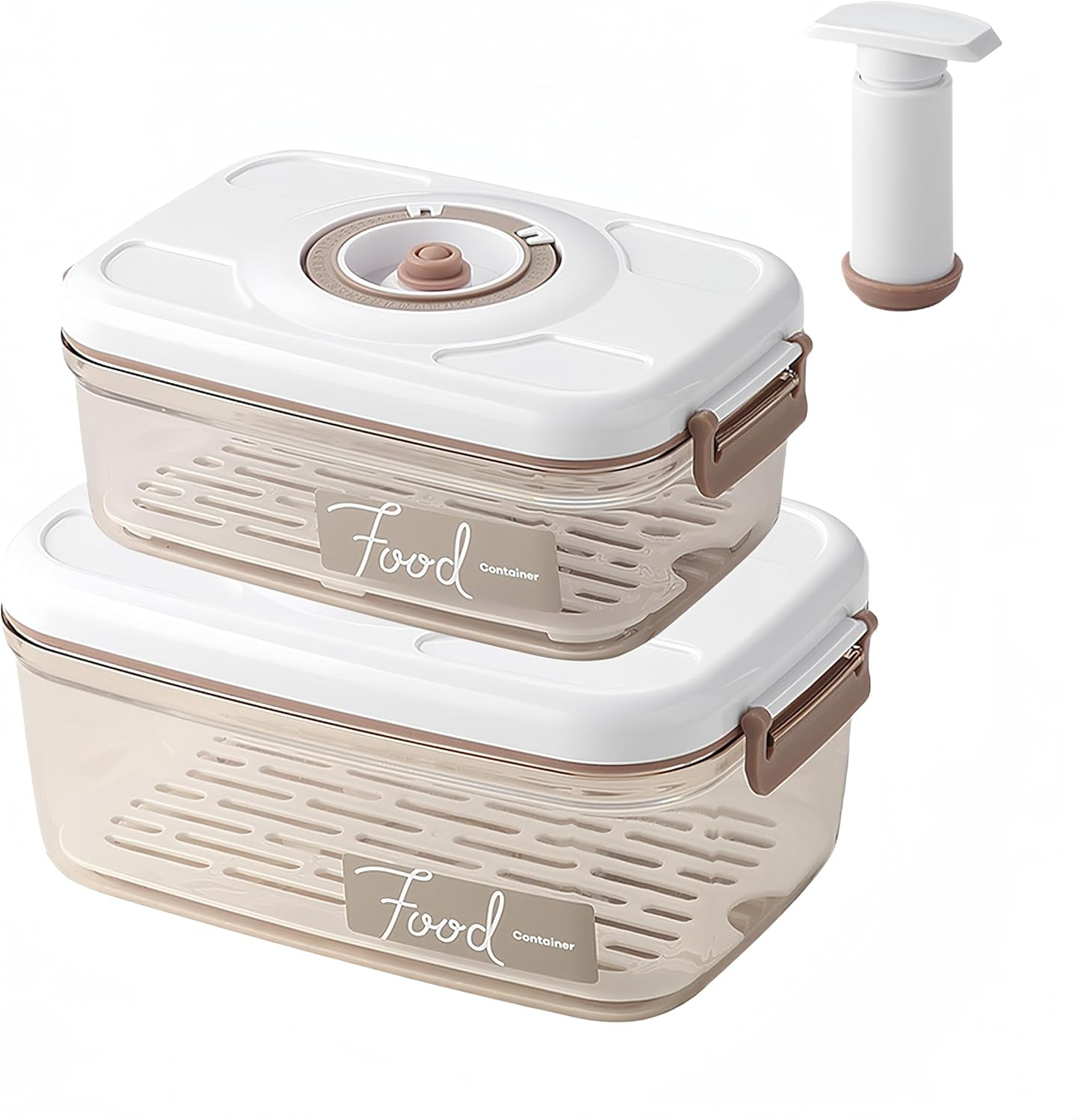 Vacuum Containers for Food Storage: Airtight Storage Container ...