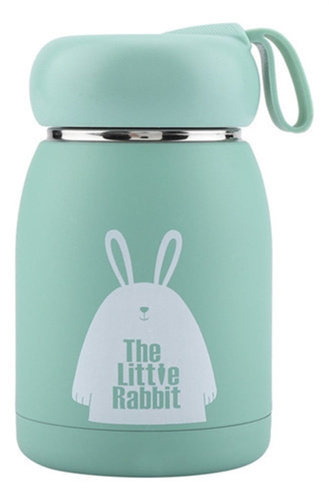 Vacuum Cup With Rabbit Pattern Stainless Steel Green 320ml - Walmart.com