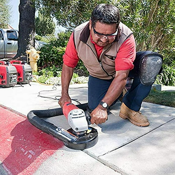 Vacuum Dust Shroud Cover 7inch for Angle Grinder Hand Grind Polisher ...