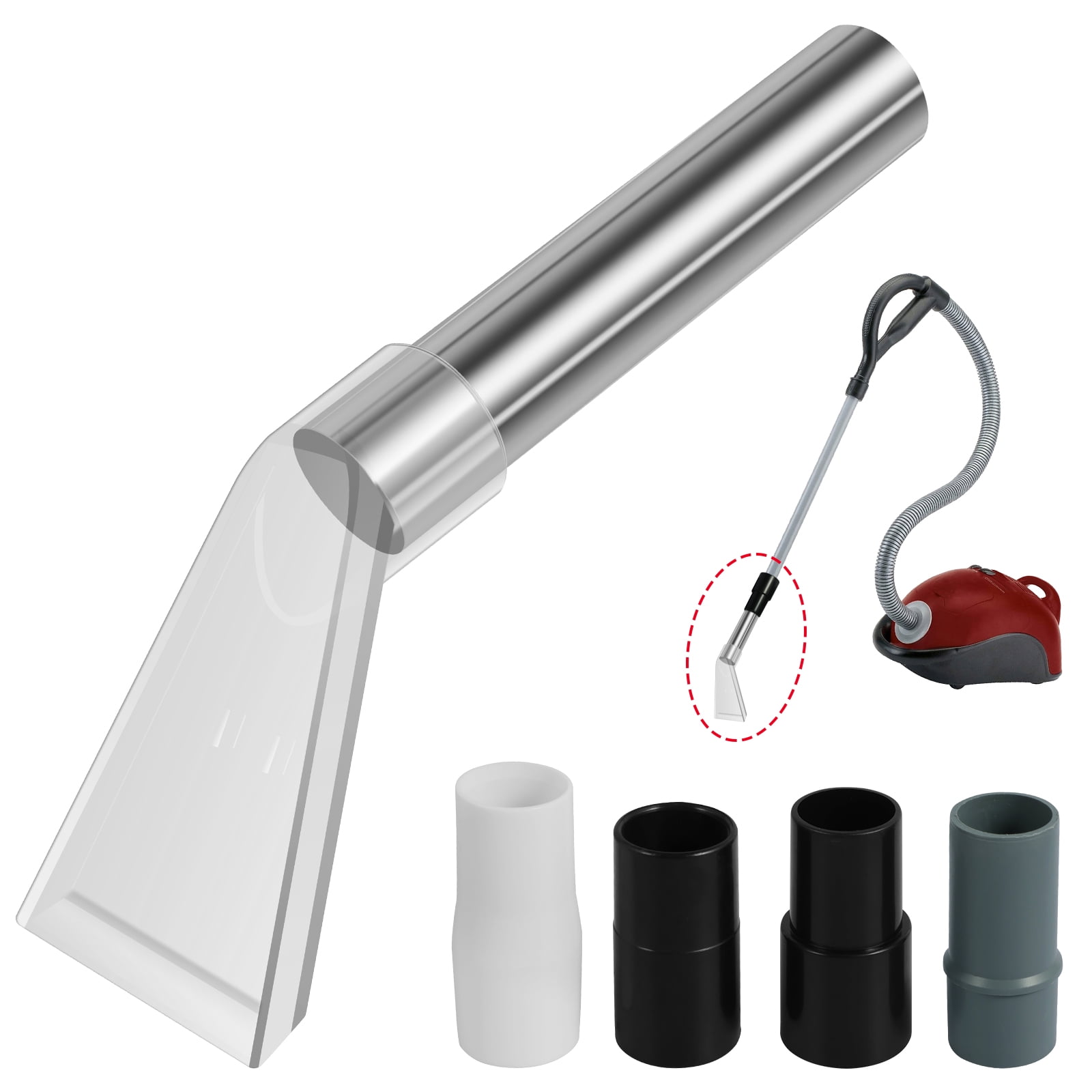 Vacuum Extractor Attachment Clear Vacuum Extraction Nozzle Kit Reusable ...