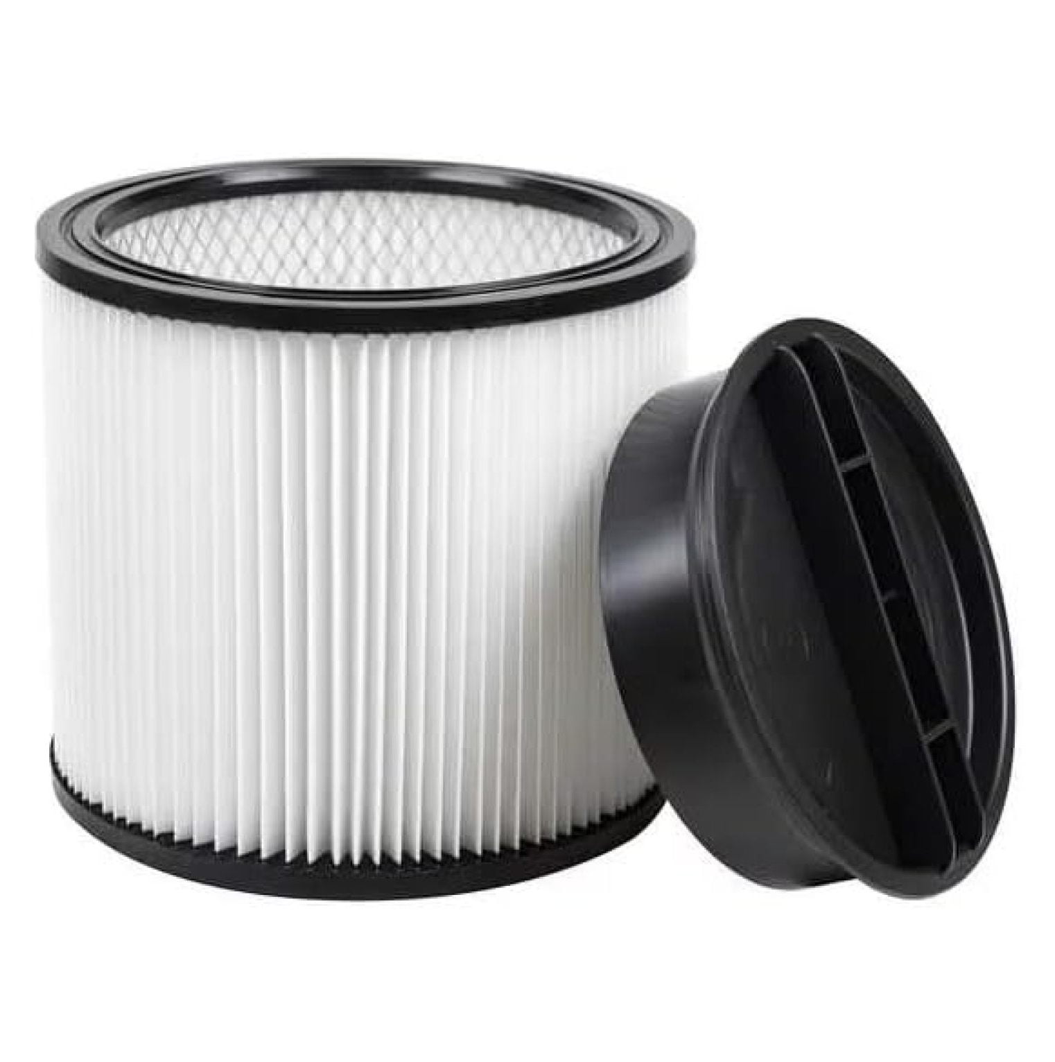 Vacuum Filter, Std, Wet/Dry, Paper, Cartridge Filter, 7 1/2 in H ...